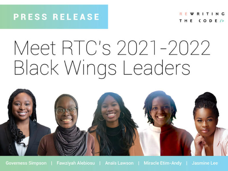 Rewriting the Code Black Wings Welcomes New Leaders for Upcoming Year ...