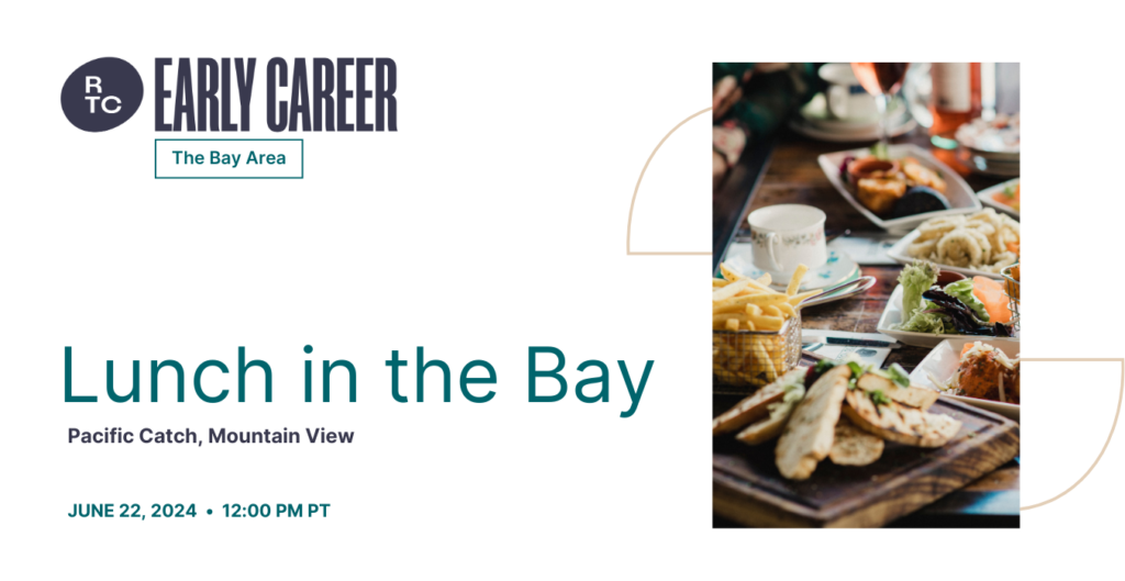 Early Career Social: Lunch in the Bay | Rewriting the Code
